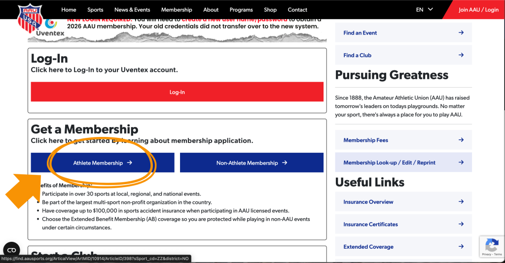 How to Purchase an AAU Membership: 2025 - 2026 - Prozone Volleyball Florida