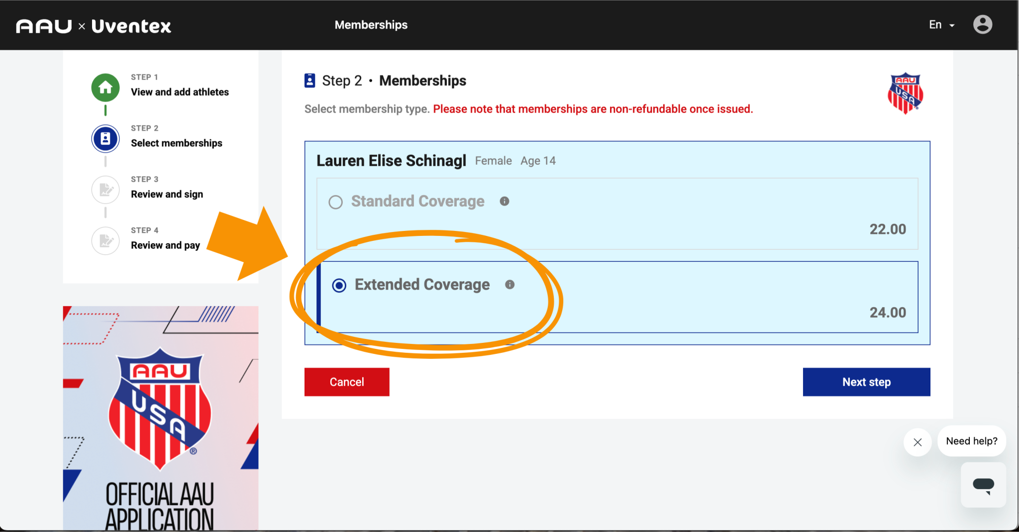 How to Purchase an AAU Membership: 2025 - 2026 - Prozone Volleyball Florida