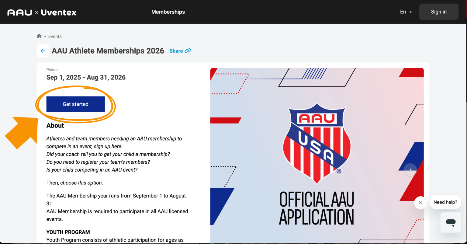How to Purchase an AAU Membership: 2025 - 2026 - Prozone Volleyball Florida